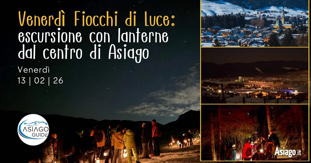 Venerdì Fiocchi di Luce: escursione a lume di candela dal centro di ...