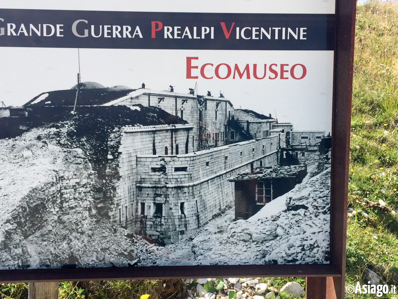 Itinerario per il Forte Lisser di Enego