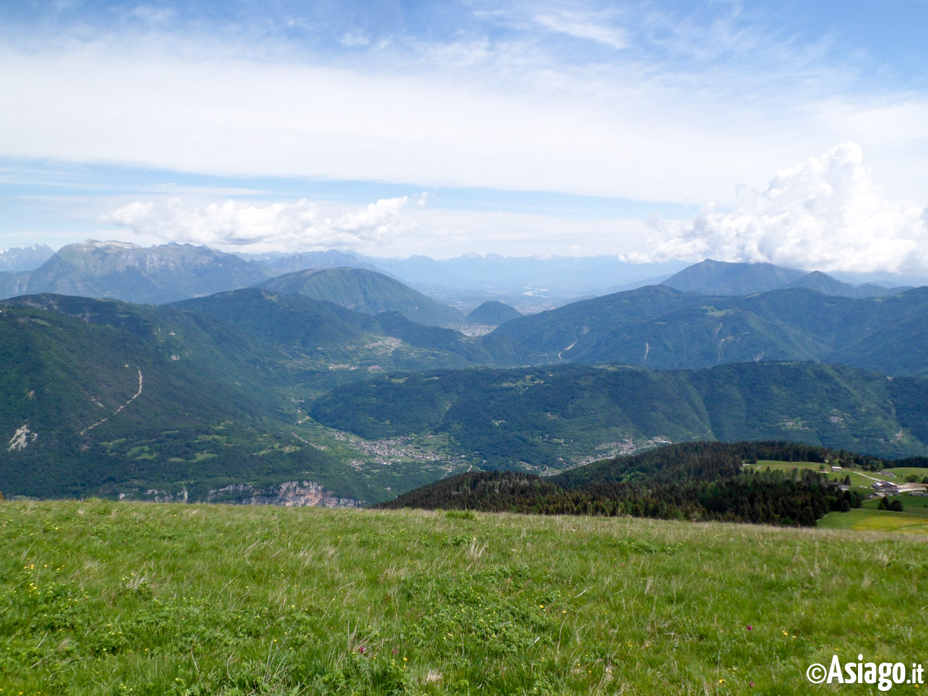 Itinerario per il Forte Lisser di Enego