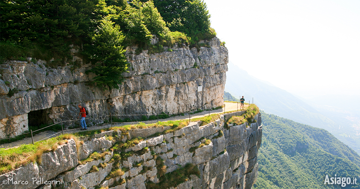 Itinerario Per Escursione Sul Monte Cengio Altopiano Di Asiago 7 Comuni