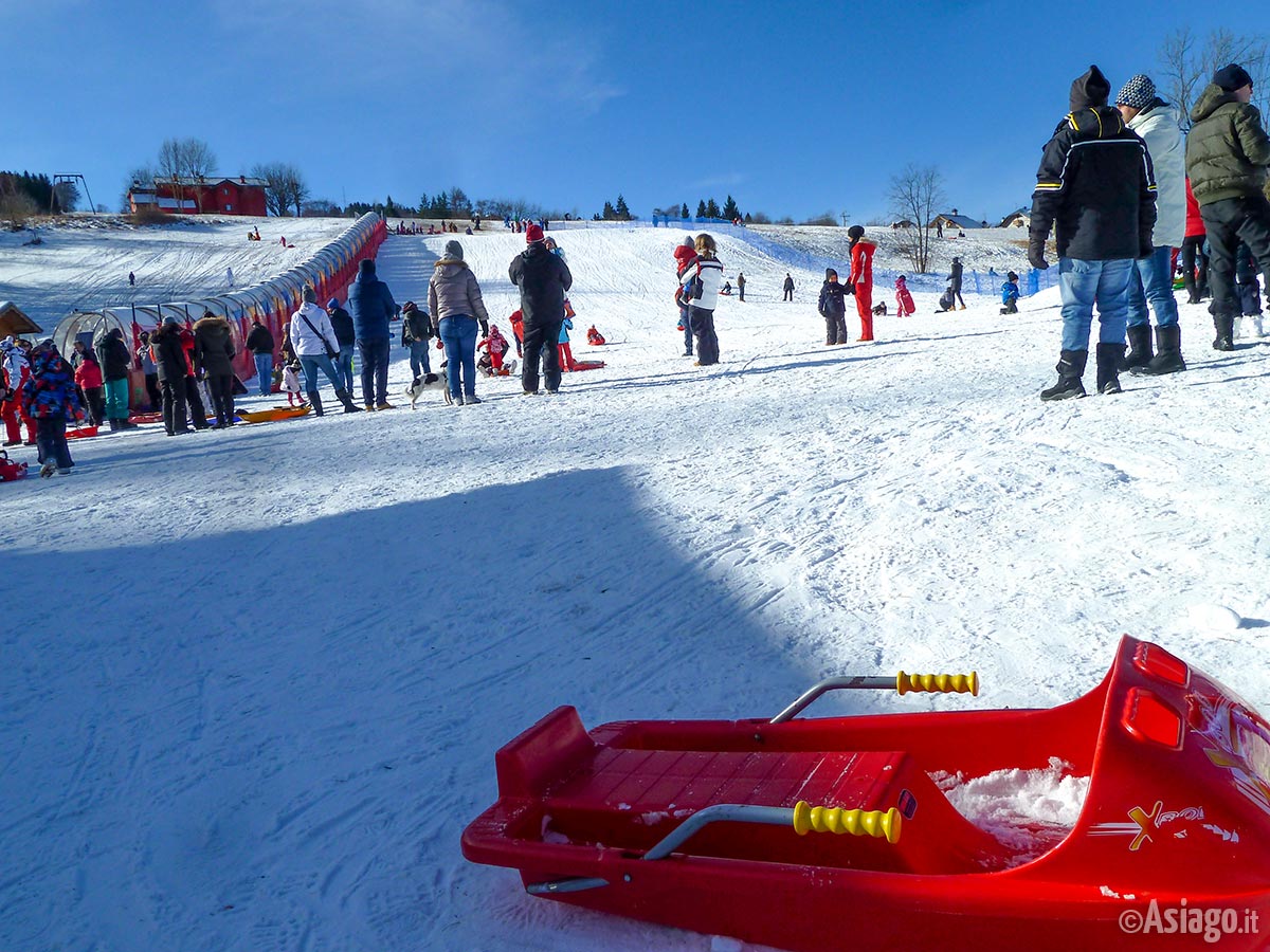 Belmonte Tapis Roulant - Le Piste da Discesa - Altopiano di Asiago 7 Comuni
